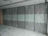 China Wooden Operable Modular Acoustic Room Dividers 85mm Width for Ballroom Sound Insulation for sale