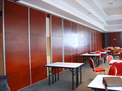 China Commercial Office Sliding Wall System 65mm 85mm 100mm Folding Room Dividers for sale