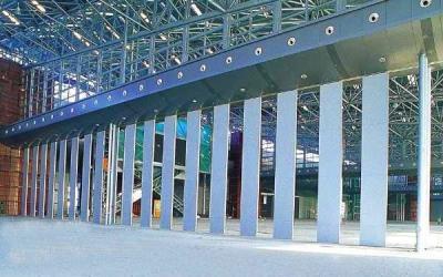 China Aluminum Profile Decorative Acoustic Partition Wall Water - Proof Space Saving for sale