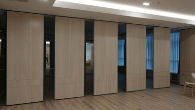 China MDF Top Gypsum Board Sound Proofing Folding Partition Wall 65mm 80mm 100mm for Ballroom for sale