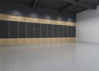 China Operable Acoustic Partition Walls 100mm Thickness 1200mm Width Commercial Folding Doors for sale