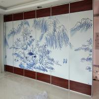 China Foldable Single - Panel Acoustic Partition Walls For Conference Room Decorative for sale