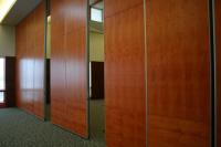 China Interior Material Sliding Door Movable Wall Folding Room Partitions Aluminium Profile for sale