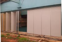 China Top Hanging MDF Operable Partition Wall Systems / Classroom Acoustic Movable Walls for sale