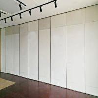 China Aluminum Frame Acoustic Movable Partition Wall 65mm Thickness for Banquet Hall for sale