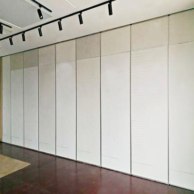 China Aluminum Frame Acoustic Movable Partition Wall 65mm Thickness for Banquet Hall for sale