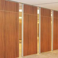 China Sound Insulation Folding Movable Partition Walls System For Banquet Hall for sale