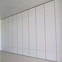China Conference Room Acoustic Folding Movable Partition Walls 85 mm Thickness for sale