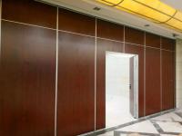 China High Sound Insulation Acoustic Operable Partition Walls With Aluminum Frame for sale