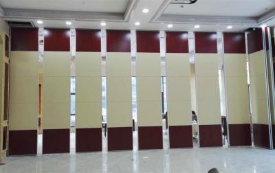 China Custom Movable Floor to Ceiling Acoustic Room Dividers 600-1200mm Panel Width Banquet Hall Partition Wall for sale