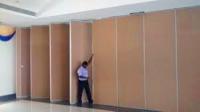 China Top Hung Movable Sliding Partition Walls 65mm 85mm 100mm for Meeting Room for sale