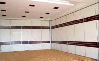 China Reusable Soundproof Folding Partition Wall 6m Height Commercial Movable Acoustic Room Divider for sale