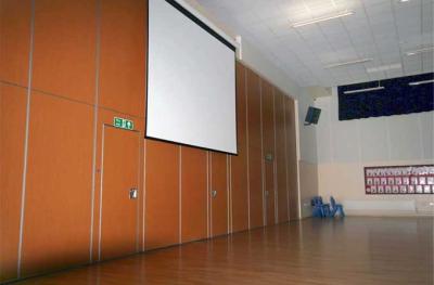 China Aluminum Framed Acoustic Sliding Folding Partition Walls 600mm 1200mm Office Meeting Room for sale