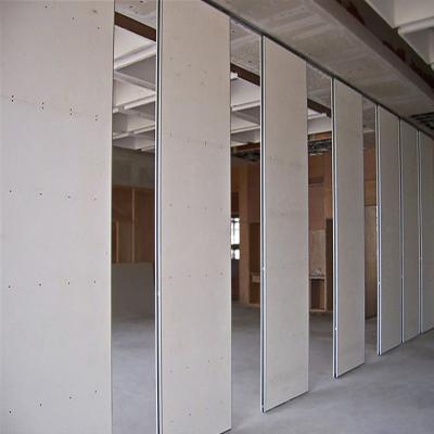 China Economical Sliding Folding Operable Soundproof Partition Wall 65mm 100mm for Meeting Room for sale