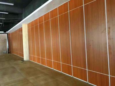 China Floor To Ceiling Conference Room Movable Partition Wall With MDF Melamine Surface for sale