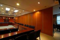China Height 4m Sliding Door Hanging Rollers Movable Partition Walls For Restaurant / Churches for sale