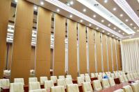 China Decorative Soundproof Classroom Wall Partitions With Sliding Door Melamine Surface for sale