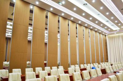 China Decorative Soundproof Classroom Wall Partitions With Sliding Door Melamine Surface for sale