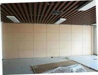 China Melamine Surface Panel Height 5m Acoustic Room Dividers For Conference Room / Foldable Partition Wall for sale