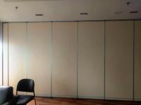 China Sound Proof Partitions Top Hanging System 85 mm Panel Thickness Sliding Rail Wheel for Room Dividing for sale