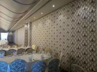 China Customized BUNGE Interior Wood Folding Partition Walls 85mm Thickness for sale