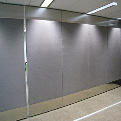 China Melamine Soundproof Office Partition Walls 4m Height 65-100mm Thick STC 58dB for sale