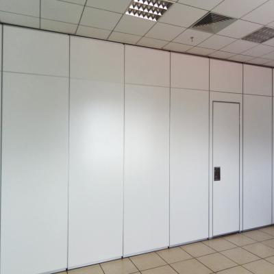 China Movable Acoustic Room Dividers 2m Height Soundproof Partition Wall 65mm Panel for sale