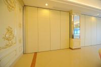 China Soundproof Folding Partition Door 65mm 85mm 100mm Aluminum Frame Acoustic Sliding Garage Door for sale