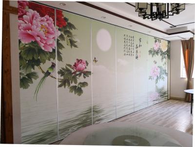 China Panel Thickness 85 mm Classroom Folding Partition Walls / Soundproof Room Dividers for sale