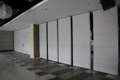 China Aluminum Folding Acoustic Partition Wall , Sound Absorbing Movable Wall Systems for sale