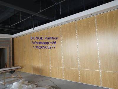China Melamine Finished MDF Board Folding Partition Walls Width 500mm - 1230mm for sale