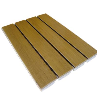 China Church Decorative Wooden Sound Absorption Wall Panel Moistureproof And Mildewproof for sale