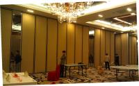 China Custom Wooden Sliding Movable Wall Partitions 65mm 85mm 100mm for Hotel Commercial Furniture for sale