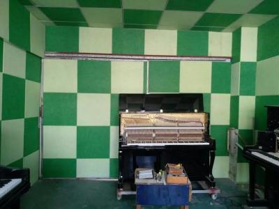 China Cinema Polyester Acoustic Panels , Decorative Fireproof Sound Absorption Board for sale