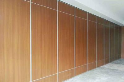 China Sliding Aluminium Rail Soundproof Movable Partition Wall For Conference Hall for sale
