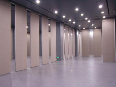 China Movable Aluminium Track Sliding Roller Hotel Folding Partition Wall 65mm 85mm 100mm for sale