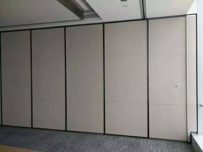 China Decorative Modern Movable Sound Proof Office Partition Walls MDF + Aluminum Material for sale