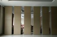 China Soundproof Operable Movable Acoustic Partition Wall With Aluminium Tracks Rollers for sale