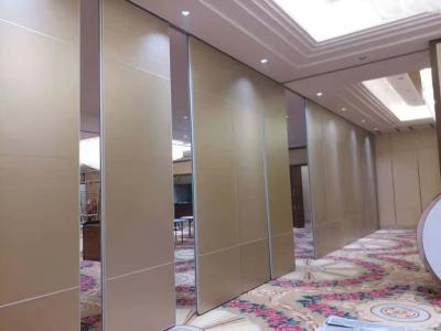 China Movable Aluminium Door Track Sliding Partition Walls - 65-100mm Thickness, 4000-18000mm Height, 20-50dB Acoustic Rating for sale
