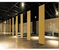 China Sliding Fireproof Acoustic Partition Wall Full Height Aluminum Active Laminate Surface for sale