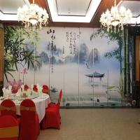 China Operable Folding Partition Walls , Aluminum Sliding Partition Doors for sale