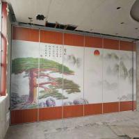 China Laminate Sound Absorbing Restaurant Movable Partition Walls Width 3 * 10550 Mm for sale