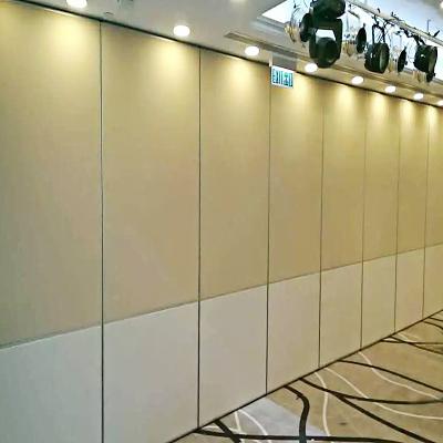 China Aluminum Frame Mobile Sliding Office Partition Walls For Function Room for sale