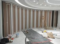 China Custom Movable Sound Proof Walls For Dancing Room , Sliding Aluminium Track Operable Wall Systems for sale