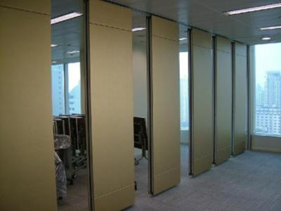 China MDF Soundproof Fabric Acoustic Partition Walls Interior Divider For Hotel for sale