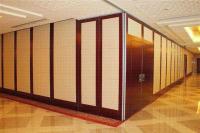 China Collapsing Movable Wooden Folding Sound Proof Partitions Noise And Heat Reduction for sale