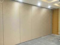 China Aluminum Acoustic Movable Partition Walls / Function Room Sliding Folding Partition for sale