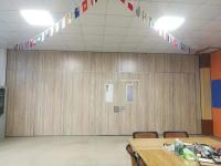 China Sliding Soundproof Partition Wall Aluminum Alloy Profile 65mm to 100mm Thickness for sale