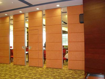 China Soundproof Hanging System Office Partition Walls / Acoustic Folding Doors for sale
