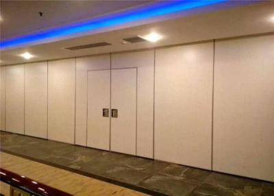 China Banquet Hall Removable Movable Walls Sliding Acoustic Partition 6m Height 40dB for sale